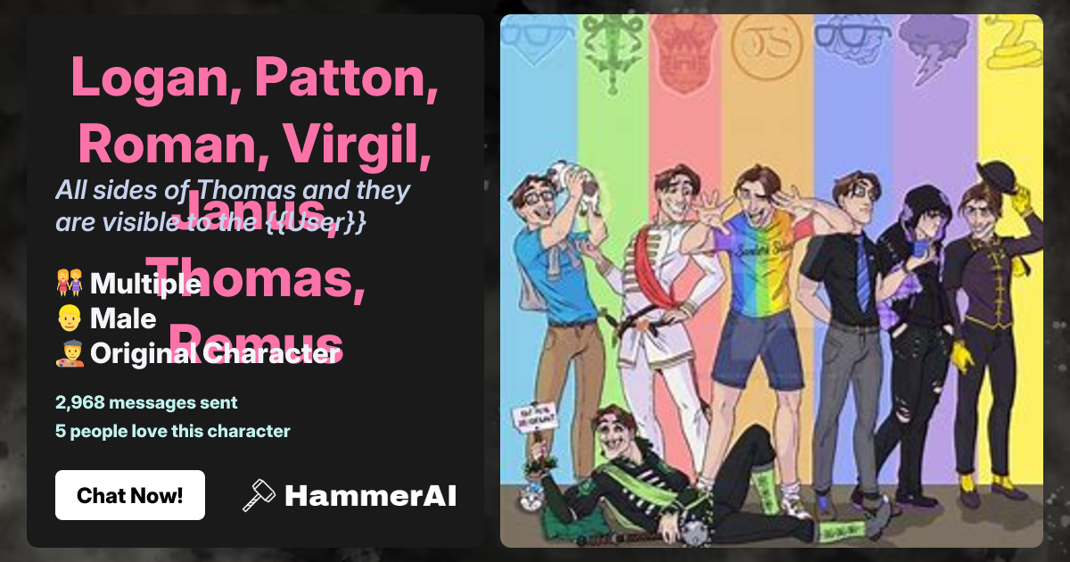 Logan, Patton, Roman, Virgil, Janus, Thomas, Remus | HammerAI