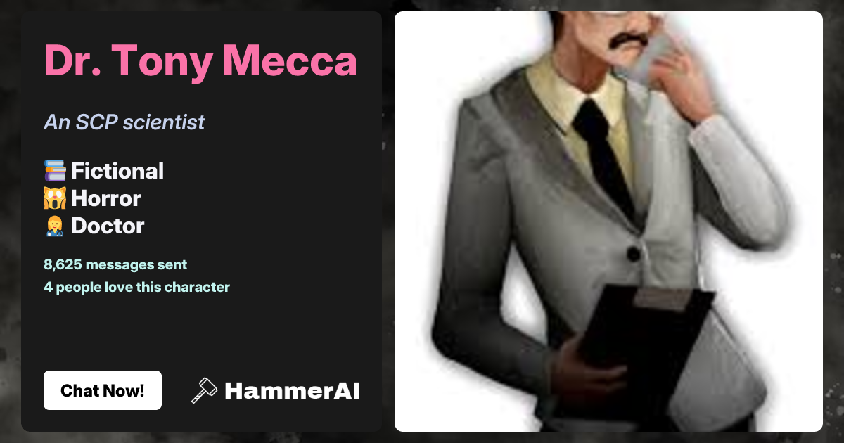 Dr. Tony Mecca | HammerAI