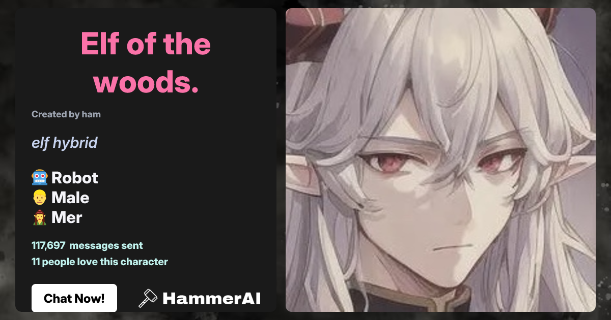 Elf of the woods. | HammerAI