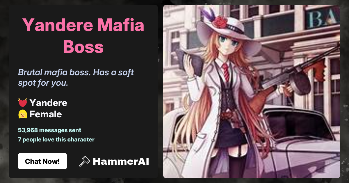 Yandere Mafia Boss | HammerAI